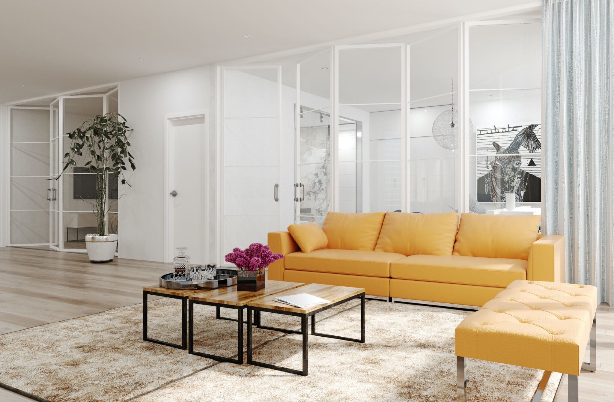 Steel Look Internal Doors And Screens | DWE
